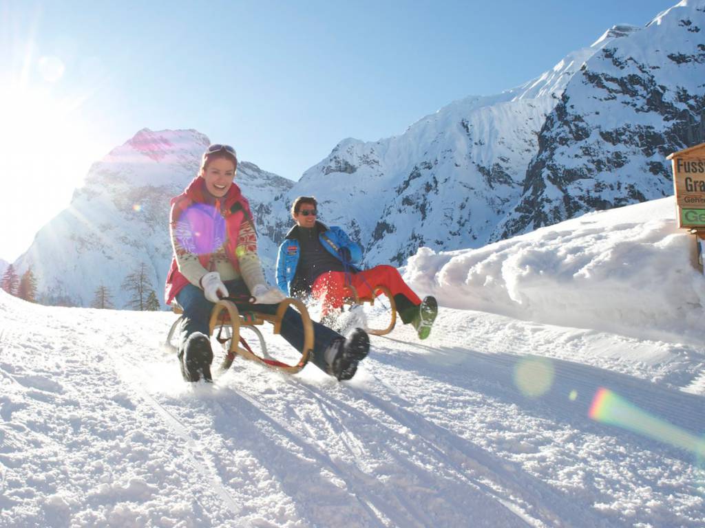 Rodeln & Schlitten fahren - Das Karwendel